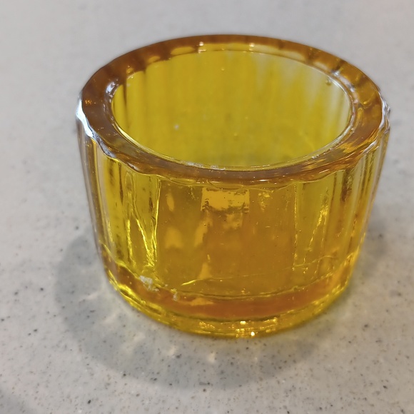 anchorh | Other | Vintage Amber Anchor Hawking Yellow Glass Very Nice ...